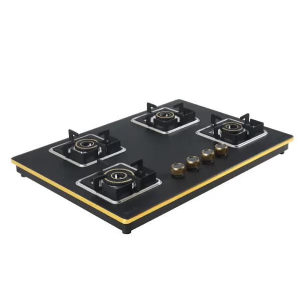Sunshine Shine Gold Four Burner Gas Stove/Hob Top Auto Ignition (LPG ...